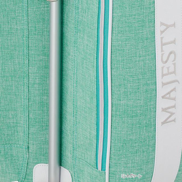 マジェスティ(MAJESTY) CB3410 9型(3.7kg) 2024 ヘザー ホイール (二輪) 男女兼用 キャディバッグ (Heather Wheel Caddy Bag)
