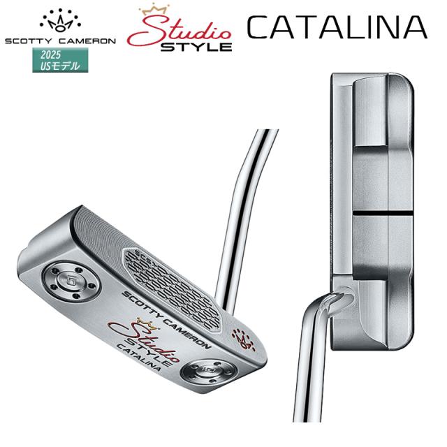 スコッティキャメロン (SCOTTY CAMERON) スタジオ スタイル カタリナ パター (2025 STUDIO STYLE CATALINA) 右用 USモデル