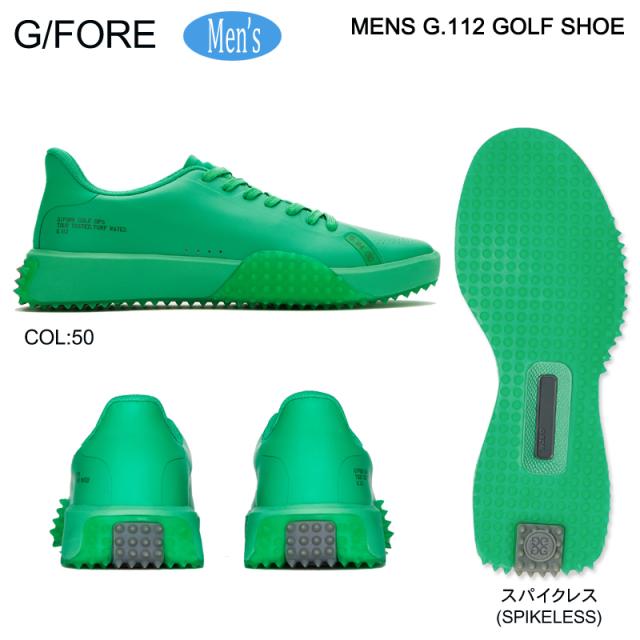 G/FORE GFORE ジーフォア 073434802 G4MF23EF104 メンズ ゴルフシューズ スパイクレス 紐靴 MENS G.112 GOLF SHOE