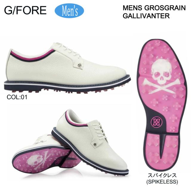 G/FORE GFORE ジーフォア 072412809 G4MS21EF103 メンズ ゴルフシューズ スパイクレス 紐靴 MENS GROSGRAIN GALLIVANTER SPIKELESS