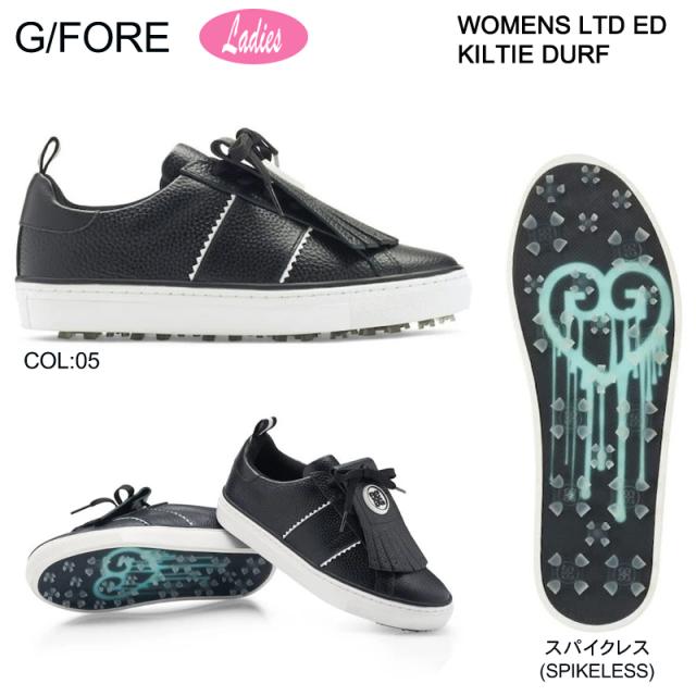 G/FORE GFORE ジーフォア 073414853 G4LF21EF14 レディース ゴルフシューズ スパイクレス 紐靴 WOMENS LTD ED KILTIE DISRUPTOR