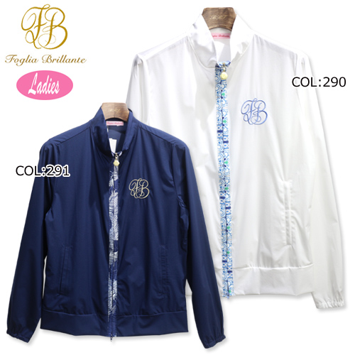 フォーリアブリランテ Foglia Brillante FBAL-FJK1 レディース ゴルフウェア ブルゾン 薄手 撥水 ブルゾン スポーツウェア 春夏秋