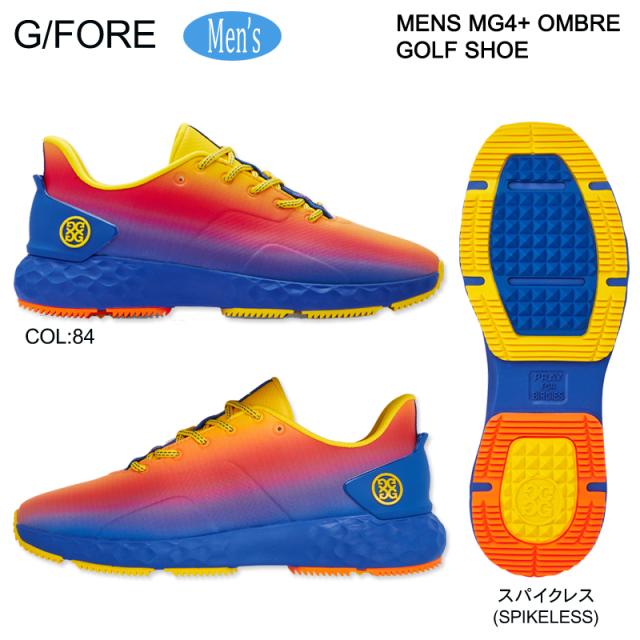 G/FORE GFORE ジーフォア 073424810 G4MF22EF50 メンズ シューズ スパイクレス 防水 ゴルフシューズ 紐靴 MENS MG4+ OMBRE GOLF SHOE SPIKELESS