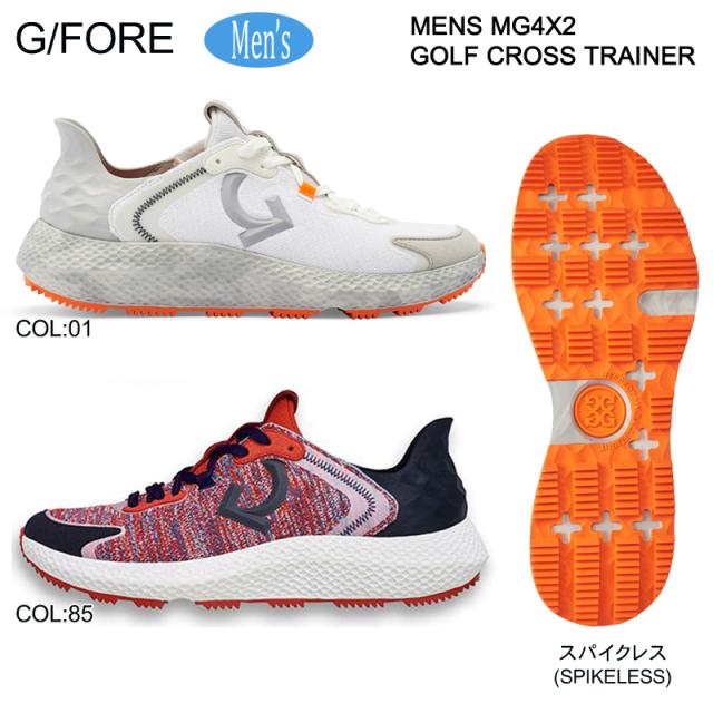 G/FORE GFORE ジーフォア 073422813 G4MS22EF40 メンズ ゴルフシューズ スパイクレス 紐靴 MENS MG4X2 GOLF CROSS TRAINER SPIKELESS