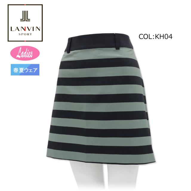 2025春夏モデル ランバン スポール  LANVIN SPORT VG5SSK61L レディース スカート ゴルフウェア スポーツウェア 春夏