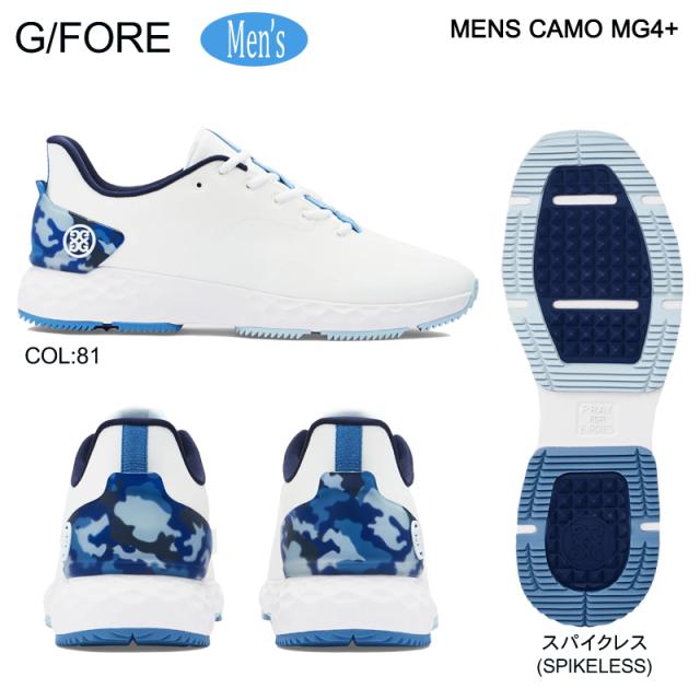 G/FORE GFORE ジーフォア 073424809 G4MF22EF27 メンズ ゴルフシューズ スパイクレス 紐靴 MENS CAMO MG4+ SPIKELESS
