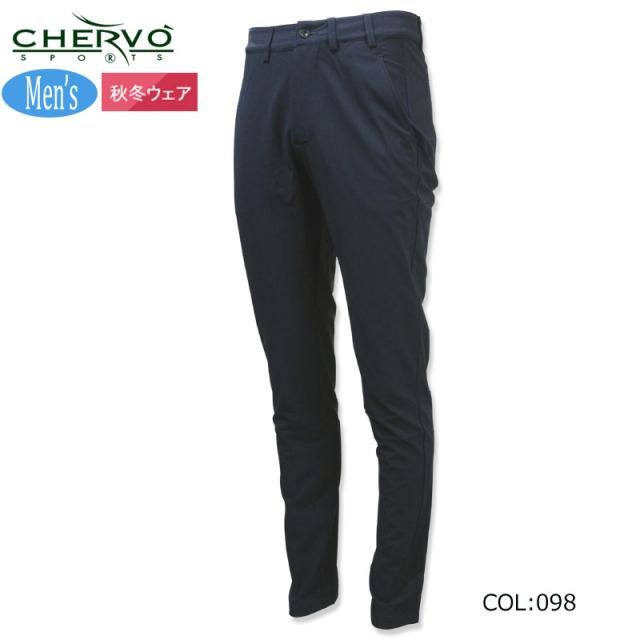 シェルボ CHERVO 031-79013 メンズ ロングパンツ 保温性 ストレッチ 撥水 春秋冬 ゴルフウェア スポーツウェア