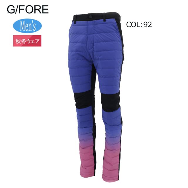 G/FORE (GFORE) ジーフォア 073215408 メンズ ダウンパンツ ロングパンツ グラデーション ゴルフウェア スポーツウェア 秋冬