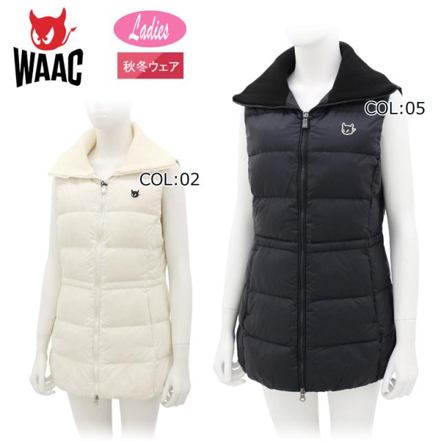 ワック WAAC 072344270 レディース 中綿ベスト アウター ゴルフウェア スポーツウェア 秋冬