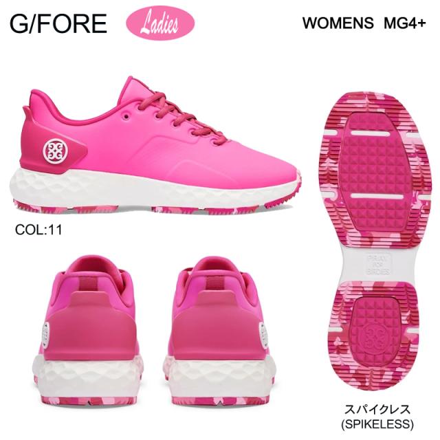 G/FORE GFORE ジーフォア 073422856 G4LS22EF26 レディース ゴルフシューズ スパイクレス 防水 紐靴 WOMENS MG4+ SPIKELESS