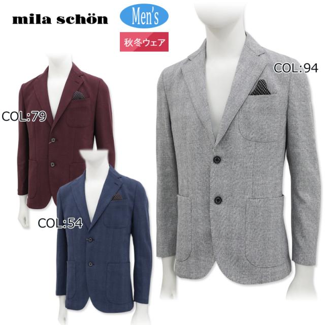 ミラショーン milaschon 7334307112 メンズ ジャケット テーラードジャケット カジュアル ゴルフウェア スポーツウェア 秋冬