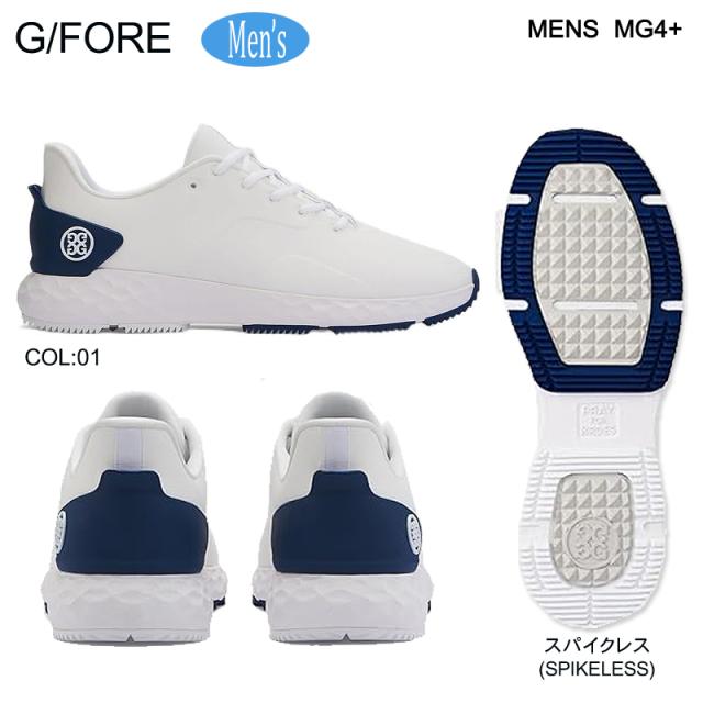 G/FORE GFORE ジーフォア 073424843 G4MS22EF27 メンズ ゴルフシューズ スパイクレス 紐靴 防水 MENS MG4+ SPIKELESS