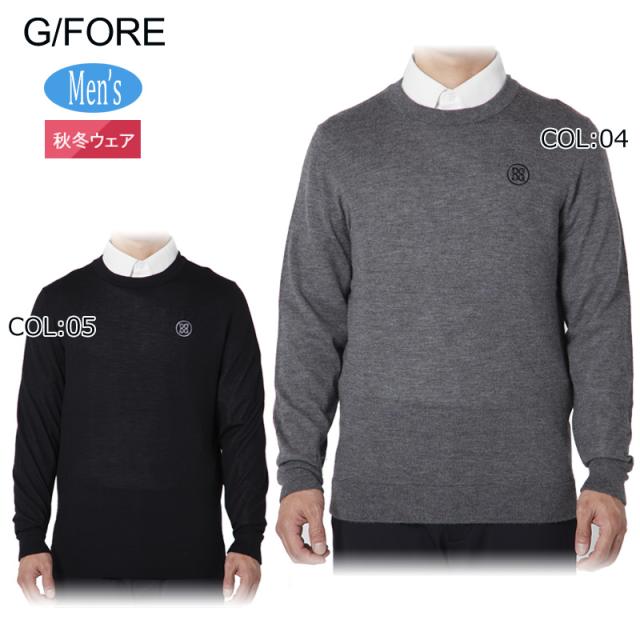 G/FORE (GFORE) ジーフォア 073214704 メンズ カシミヤセーター 100％カシミヤ ゴルフウェア スポーツウェア 秋冬