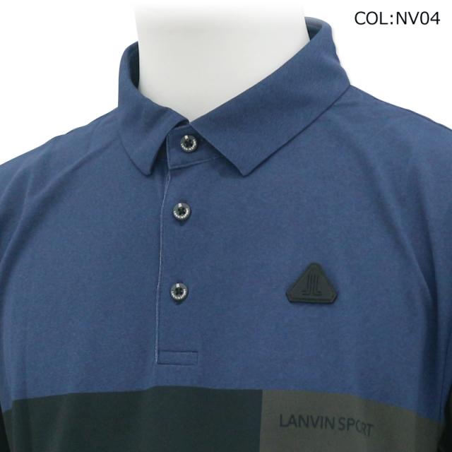 ランバン スポール LANVIN SPORT VMX157205 メンズ シャツ 半袖 吸汗速