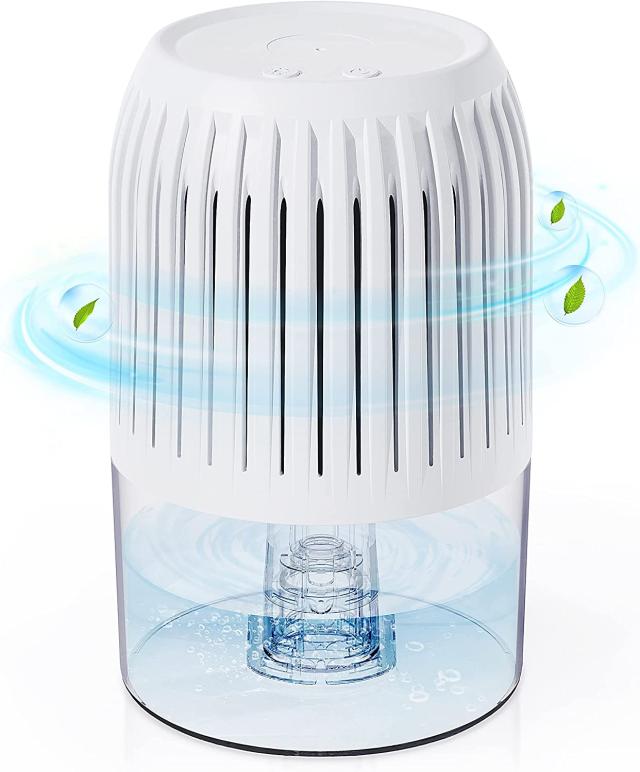 除湿機 小型 除湿器【2022業界新版 360°進風設計 強力除湿 静音】大容量 湿気取り じょしつき 部屋ペルチェ式 ワンタッチで 満タン自動停止