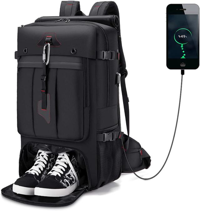 登山リュック 70L 大容量 ファスナー リュックサック バックパック 17インチPC リュックサック スクエア 防水 ハイキング用 ハイキング キャンプ アウトドア 防災 旅行