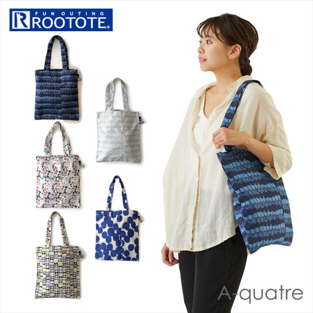 ルートート トートバッグ ROOTOTE 6491 通販 アーキャトル A-quatre A4 縦 エコバッグ 折りたたみ コンパクト 洗える 洗濯機 2way 手持ちの通販はau PAY ...