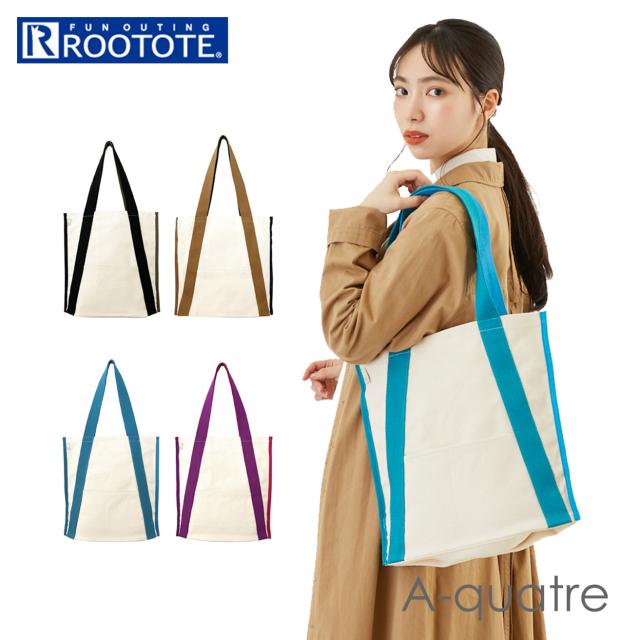 ルートート アーキャトル ROOTOTE 1370 通販 トートバッグ 大きめ A-quatre レディース 通勤 通学 マチあり A4 軽量 軽い 肩掛け 綿 コッの通販はau PAY ...