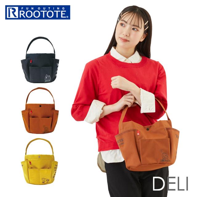 ルートート デリ スヌーピー ROOTOTE 8262 通販 トートバッグ 小さめ DELI レディース ランチトート ランチバッグ 肩掛け 手提げ 軽量 軽の通販はau PAY マーケット ...