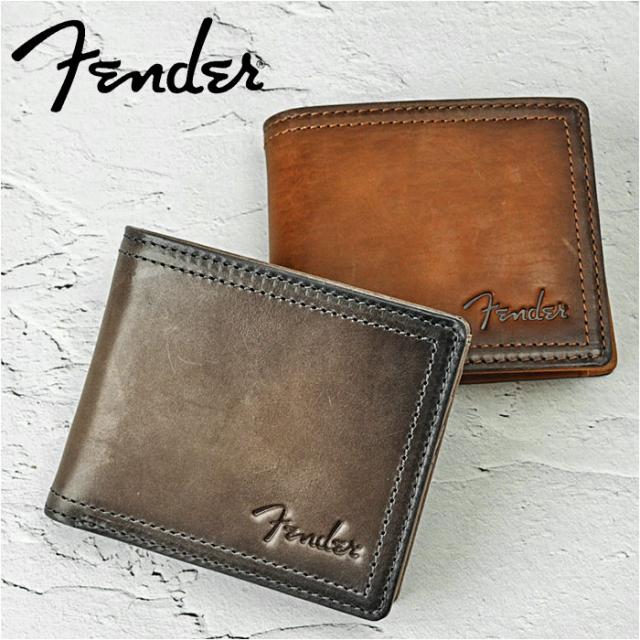 Fender フェンダー 財布 二つ折り 502 通販 二つ折り財布 2つ折り財布 折り財布 折財布 メンズ財布 お財布 さいふ ケース サイフ 小銭入れ 札入れ カード 小銭入れあり レザー 革 メンズ レディース コンパクト ユニセックス シンプル