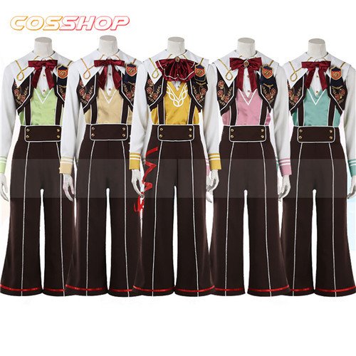 あんさんぶるスターズ！Pretty5 mission　巴日和　姫宮桃李　影片みか　鳴上嵐　白鳥 藍良 風コスプレ衣装 コスチューム