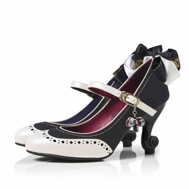 MAYLA マイラ 第五人格 アイデンティティファイブ グッズ 靴 パンプス アイコニック シューズオブジェ パンプス 白黒無常 レディース   女性 Identity 5 公式 キャラクター ライセンス商品 正規品 プレゼント ギフト