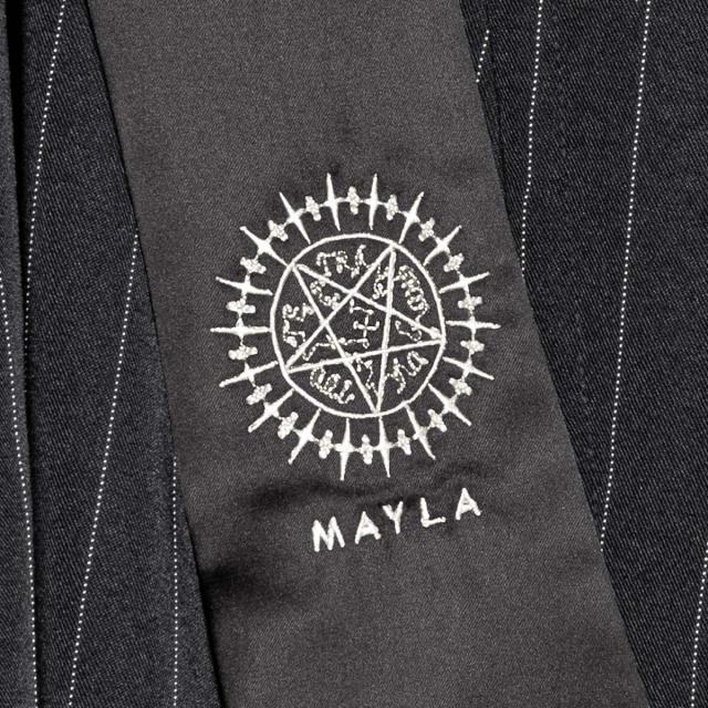 MAYLA マイラ アニメ『黒執事 -寄宿学校編- 』 グッズ 服 スカート セバスチャン・ミカエリス アニメ『黒執事 -寄宿学校編- 』 アイコニック スカート レディース 正規品 公式 黒執事 キャラクターグッズ 人気 ブランド プレゼント