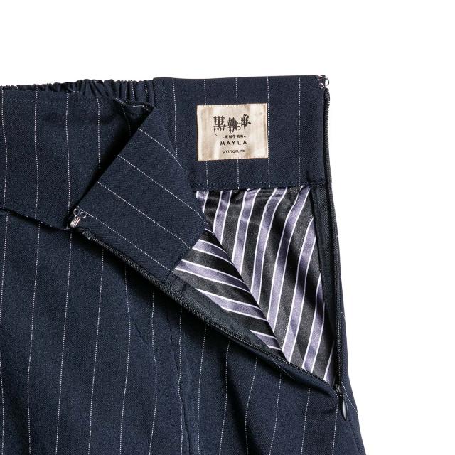 MAYLA マイラ アニメ『黒執事 -寄宿学校編- 』 グッズ 服 スカート シエル・ファントムハイヴ アニメ『黒執事 -寄宿学校編- 』 アイコニック スカート レディース 正規品 公式 黒執事 キャラクターグッズ 人気 ブランド プレゼント