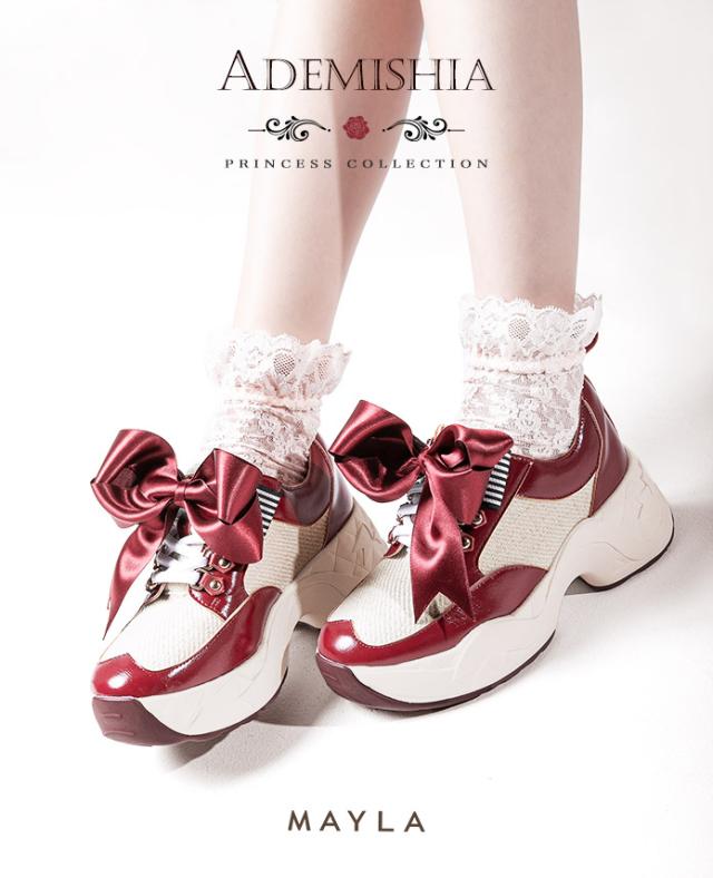 MAYLA マイラ スニーカー プリンセス コレクション ドーリー ドレススニーカー アーデミーシア レディース 女性 正規品 新品 公式 MAYLA スニーカー 人気 ブランド プレゼント ギフト