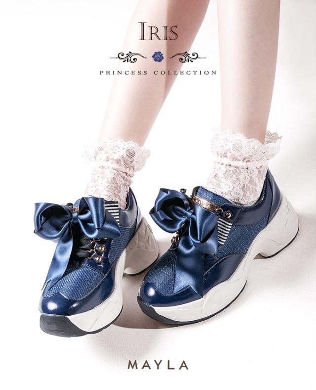 MAYLA マイラ スニーカー プリンセス コレクション ドーリー ドレススニーカー イリス レディース 女性 正規品 新品 公式 MAYLA スニーカー 人気 ブランド プレゼント ギフト