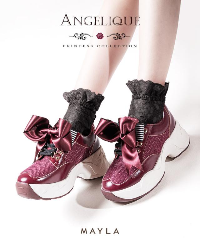 MAYLA マイラ スニーカー プリンセス コレクション ドーリー ドレススニーカー アンジェリーク レディース 女性 正規品 新品 公式 MAYLA スニーカー 人気 ブランド プレゼント ギフト