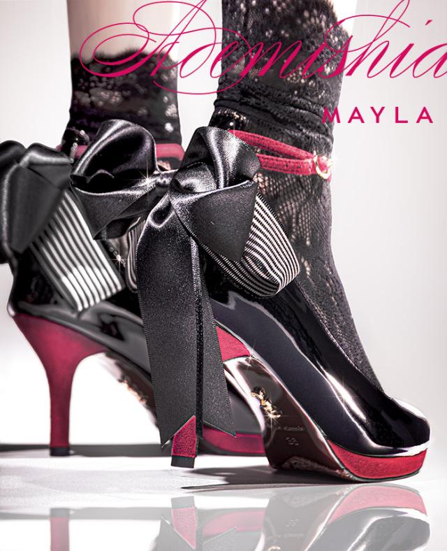 MAYLA マイラ 靴 パンプス アーデミーシア ローディクローチェ・エル・サント・クロワ レディース 女性 正規品 新品 公式 MAYLA パンプス 大人 可愛い おしゃれ 人気 ブランド