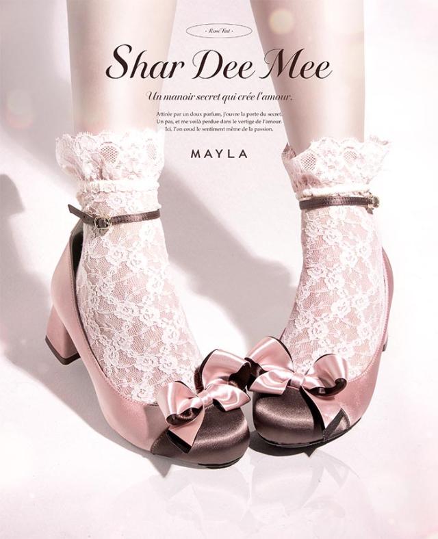 MAYLA マイラ 靴 パンプス シャーディーミー ロゼ・ティント レディース 女性 正規品 新品 公式 MAYLA パンプス 大人 可愛い おしゃれ 人気 ブランド