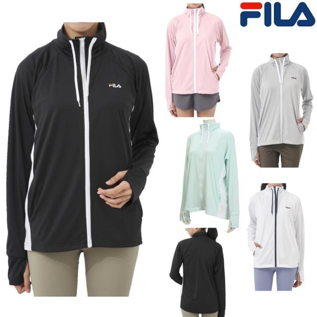 FILA フィラ UVウェア レディース ラッシュガード 長袖 ロング フードなし 海水浴 水遊び 日よけ UV 指穴 NIKI324671の通販はau PAY マーケット - [クーポン配布 ...