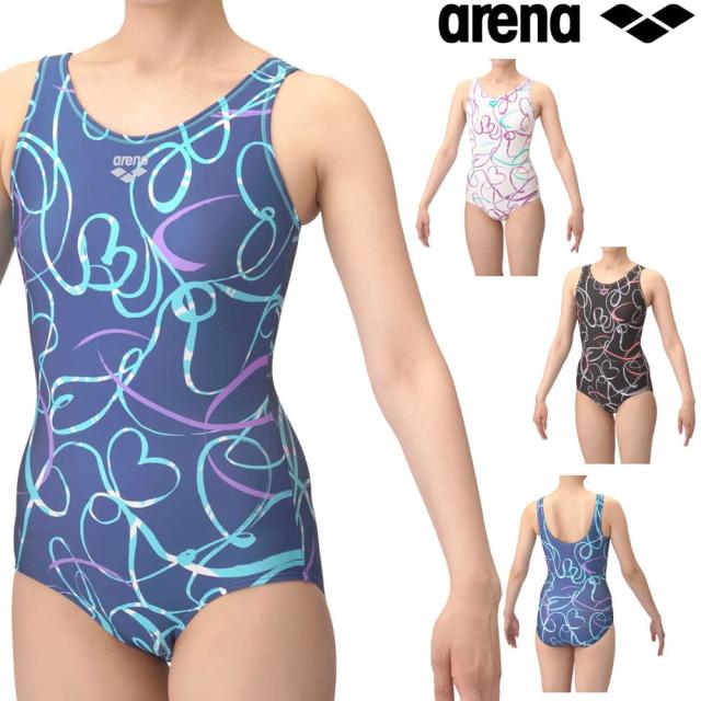 アリーナ ARENA フィットネス水着 レディース フィットネスワンピース Uバック 差し込みパッド パッド付き ダブルエステル 2025年春夏モデル AS5SWF20L