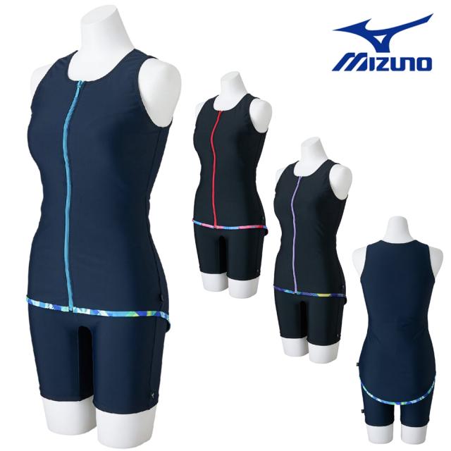 ミズノ MIZUNO フィットネス水着 レディース セパレーツ パッド付き 2025年秋冬モデル N2JGC841