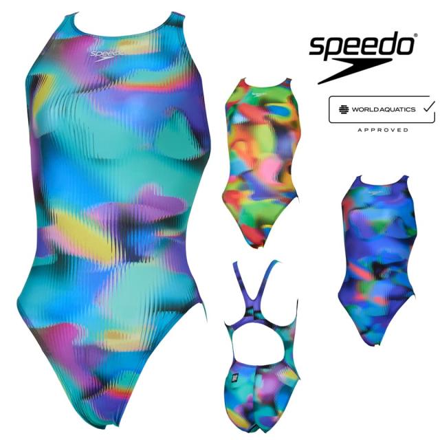 スピード SPEEDO 競泳水着 レディース WA承認モデル フレックスシグマカイエイムカットスーツ2 FLEX Σχ 2025年秋冬モデル SCW02550F fina マーク あり