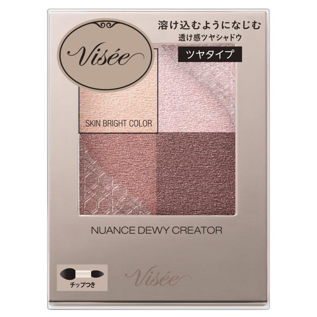 コーセー Visee ヴィセ ニュアンス デューイ クリエイター PK-3 ノーブルピンク 5g アイシャドウ チップつき ヒアルロン酸 保湿の通販はau PAY マーケット - 東京生活館 ...