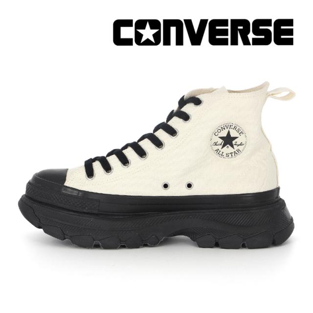 ★10月24日発売★ 送料無料 秋冬新作 コンバース CONVERSE メンズ/レディース スニーカー オールスター トレックウエーブ Z HI オフホワイト/ブラック オールスター トレックウエーブ パターンアレンジモデル ハイカット