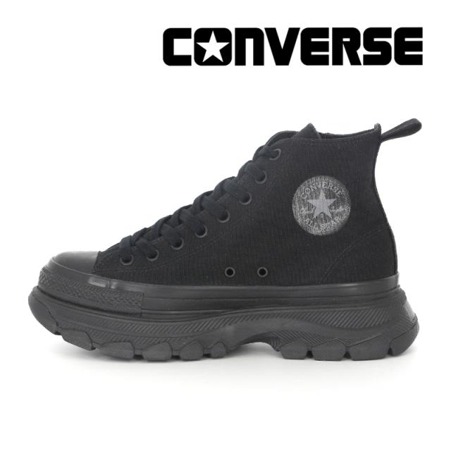 ★10月24日発売★ 送料無料 秋冬新作 コンバース CONVERSE メンズ/レディース スニーカー オールスター トレックウエーブ Z HI ブラックモノクローム オールスター トレックウエーブ パターンアレンジモデル ハイカット
