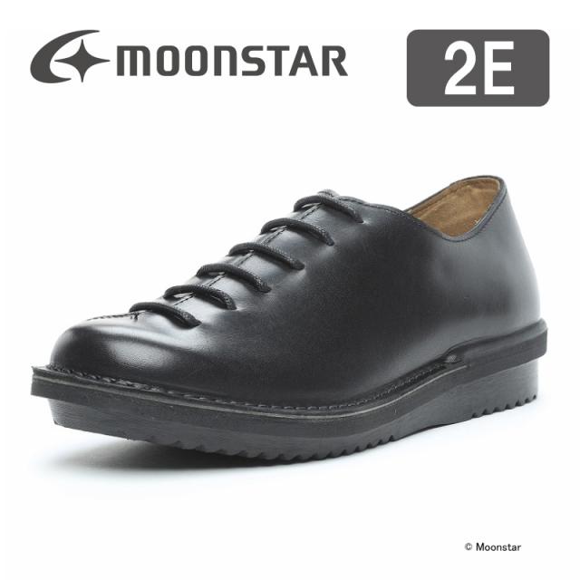 送料無料 ムーンスター メンズ コンフォート シューズ スニーカー SLMアワセ ブラック moonstar SLOWFACTORY 2E 日本製 国産 本革 革靴 天然皮革 撥水 父の日
