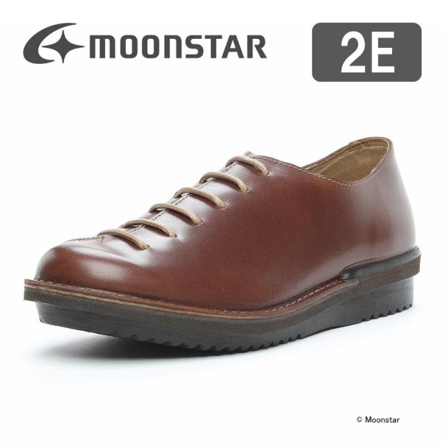 送料無料 ムーンスター メンズ コンフォート シューズ スニーカー SLMアワセ ダークブラウン moonstar SLOWFACTORY 2E 日本製 国産 本革 革靴 天然皮革 撥水 父の日