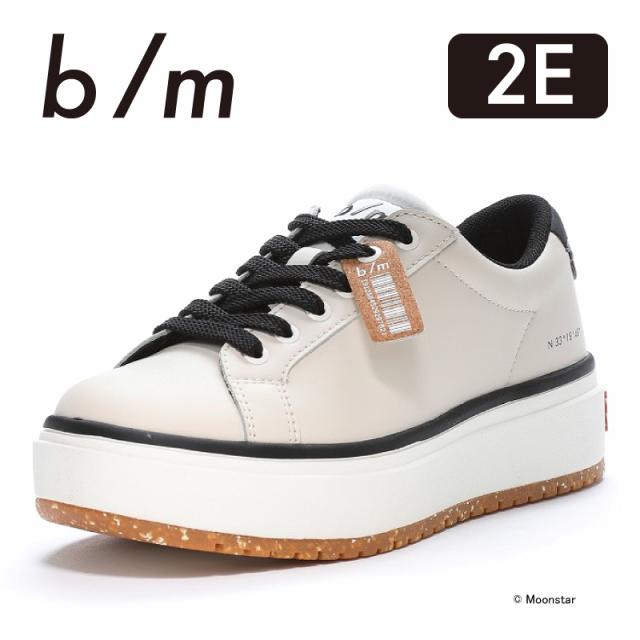 送料無料ムーンスター レディース B/Mノマドウォーキー クリーム サスティナブルなスニーカー 靴 シューズ 通勤 衝撃吸収 エコ設計 環境に優しい素材 リサイクル材料 Ag+抗菌防臭 SDGs 環境配慮