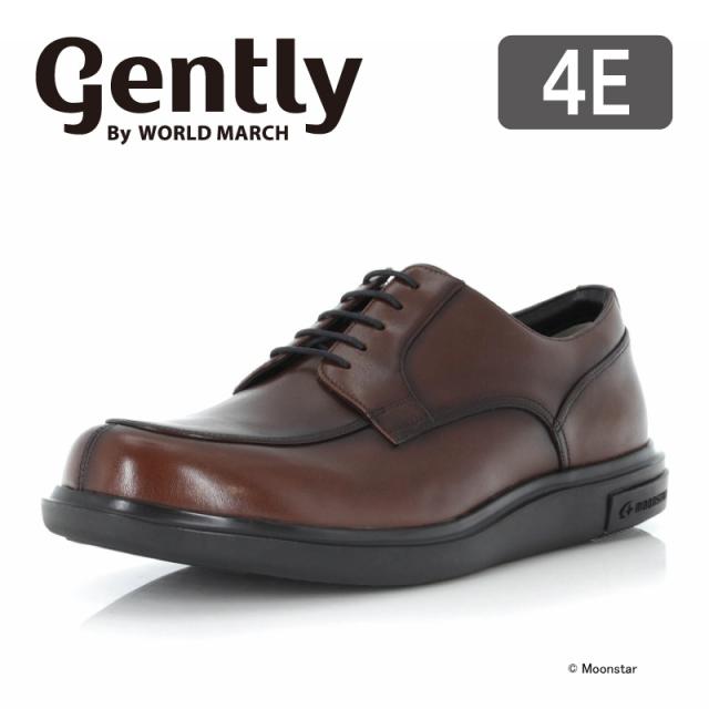 送料無料 ムーンスター ワールドマーチ ジェントリー メンズ カジュアルシューズ GE202 ダークブラウン moonstar gently 本革 防水 抗菌防臭 スニーカー 父の日