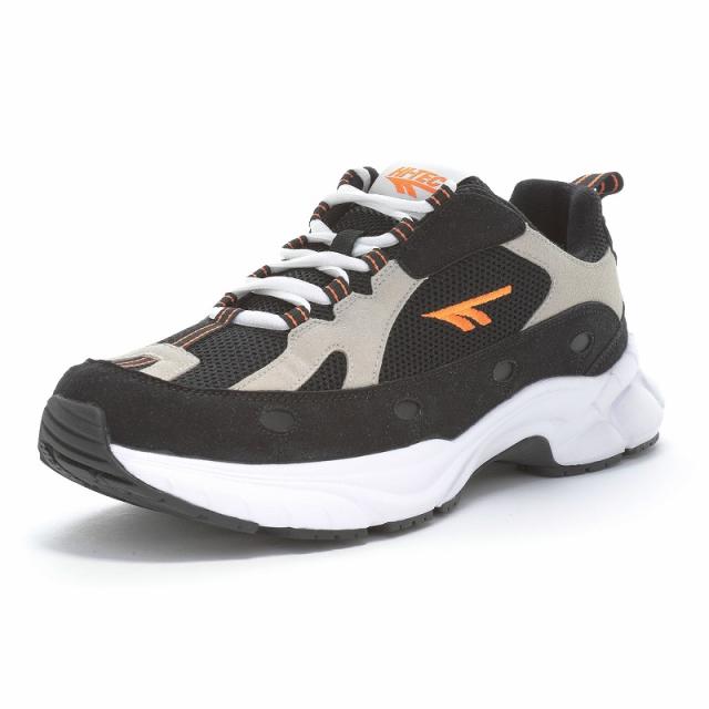 ハイテック メンズ HT TR007 ADV RACER ブラック/ホワイト/オレンジ ハイテックのアーカイブモデル