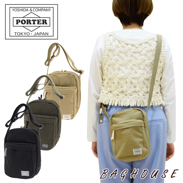 ポーター ビート ショルダーバッグ 727-09045 ポーター ショルダーバッグ 小さめ PORTER 吉田カバン BEAT 縦型ショルダー ...