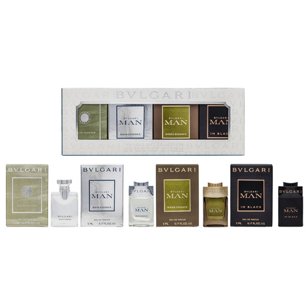 送料無料  ブルガリ ザ メンズ ギフト コレクション ミニチュア コフレ セット 5ml×4 【ミニ香水】 香水 BVLGARI  【営業日13時まで当日発送】