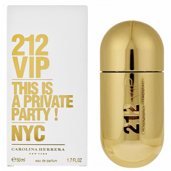 送料無料  【訳あり】 キャロライナヘレラ 212 VIP EDP オードパルファム SP 50ml 【箱不良】 香水