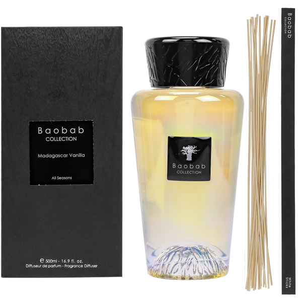 送料無料  バオバブコレクション ディフューザー マダガスカル バニラ 500ml リード付き Baobab COLLECTION