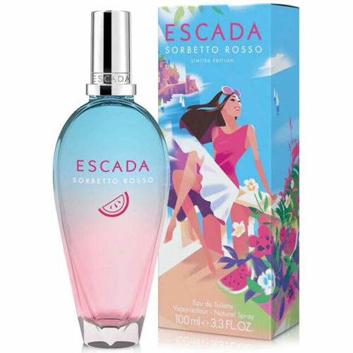 送料無料  エスカーダ ソルベット ロッソ EDT オードトワレ SP 100ml 香水 ESCADA  【営業日13時まで当日発送】